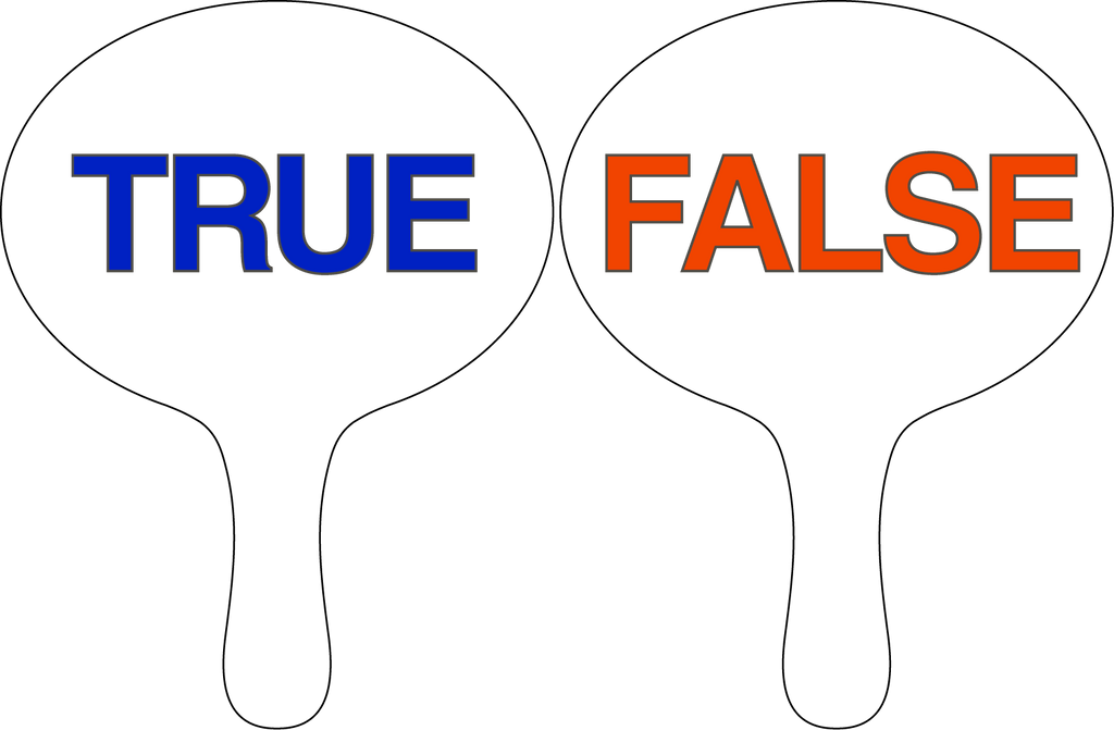 true or false v